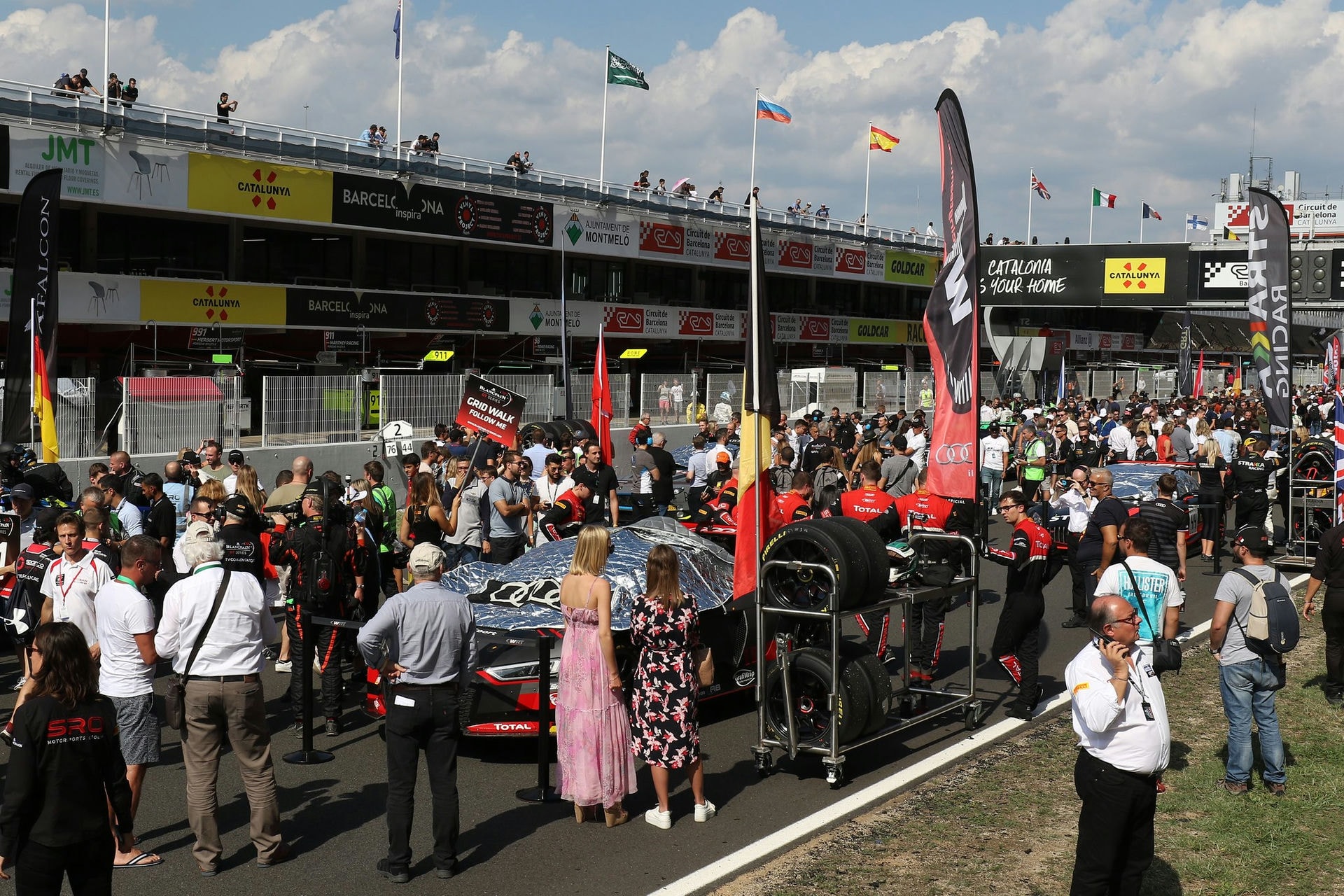 Access to the Grid Walk - Espíritu de Montjuïc